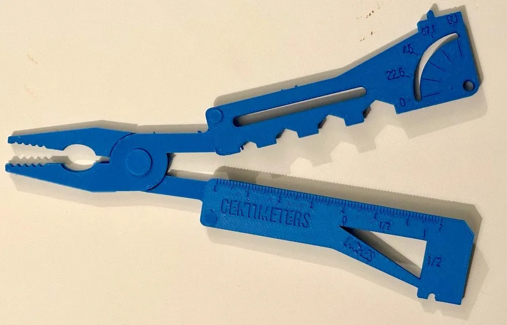 Print In Place Credit Card Pliers And Measurement Tools by Hayden P ...