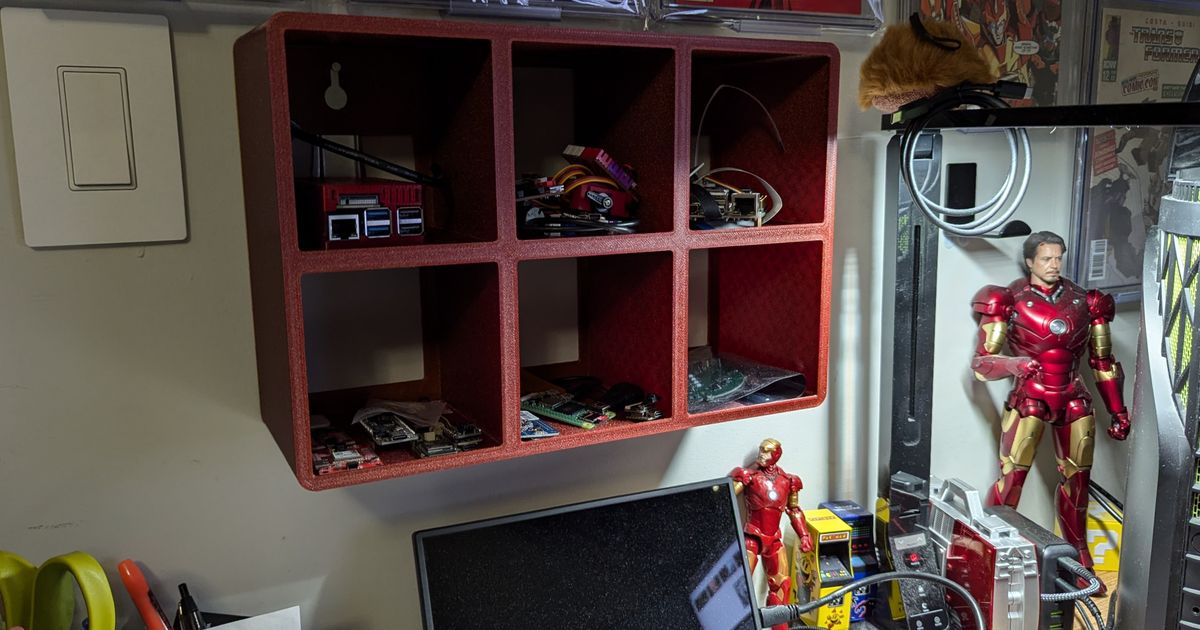 Ultimate Desk Organizer Shelf by Kersey Fabrications | Download free ...