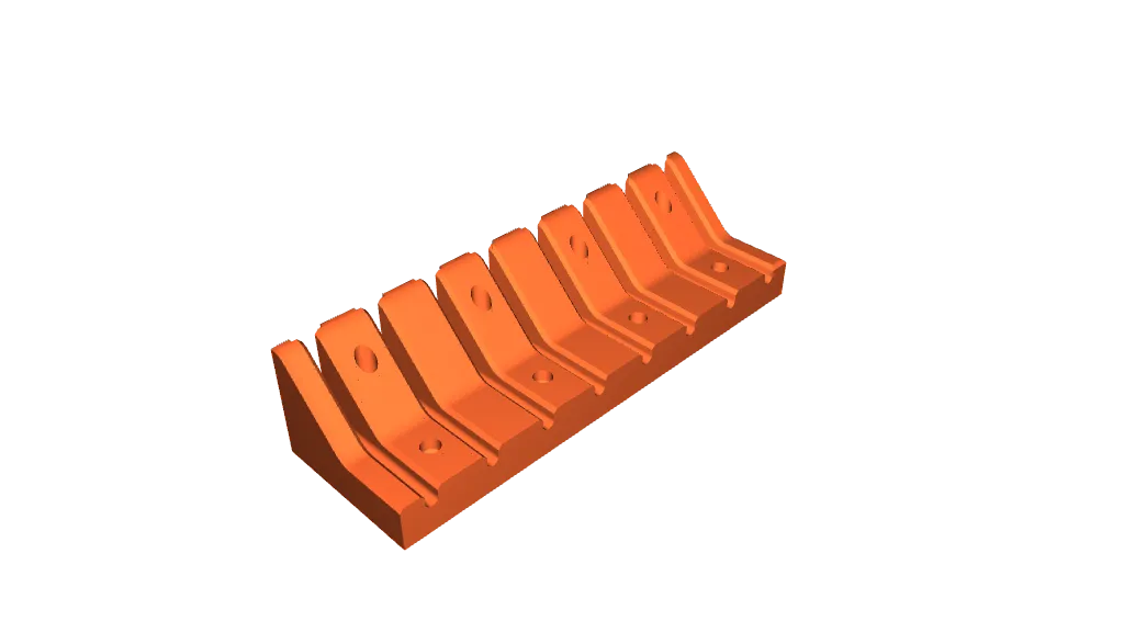 Clamp Rack for 2.5" Throat Bessey Tradesman Series F Clamps TGJ2.5[xx ...