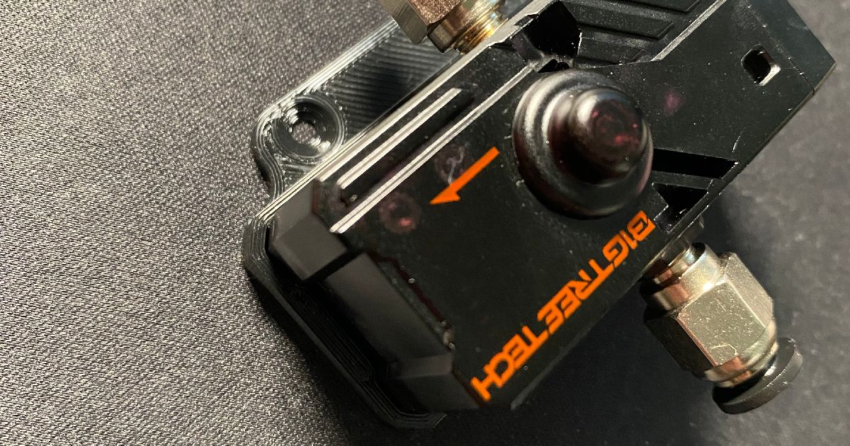 BTT Smart Filament Sensor 2.0 mount for Creality k1c by thedemonswithin ...