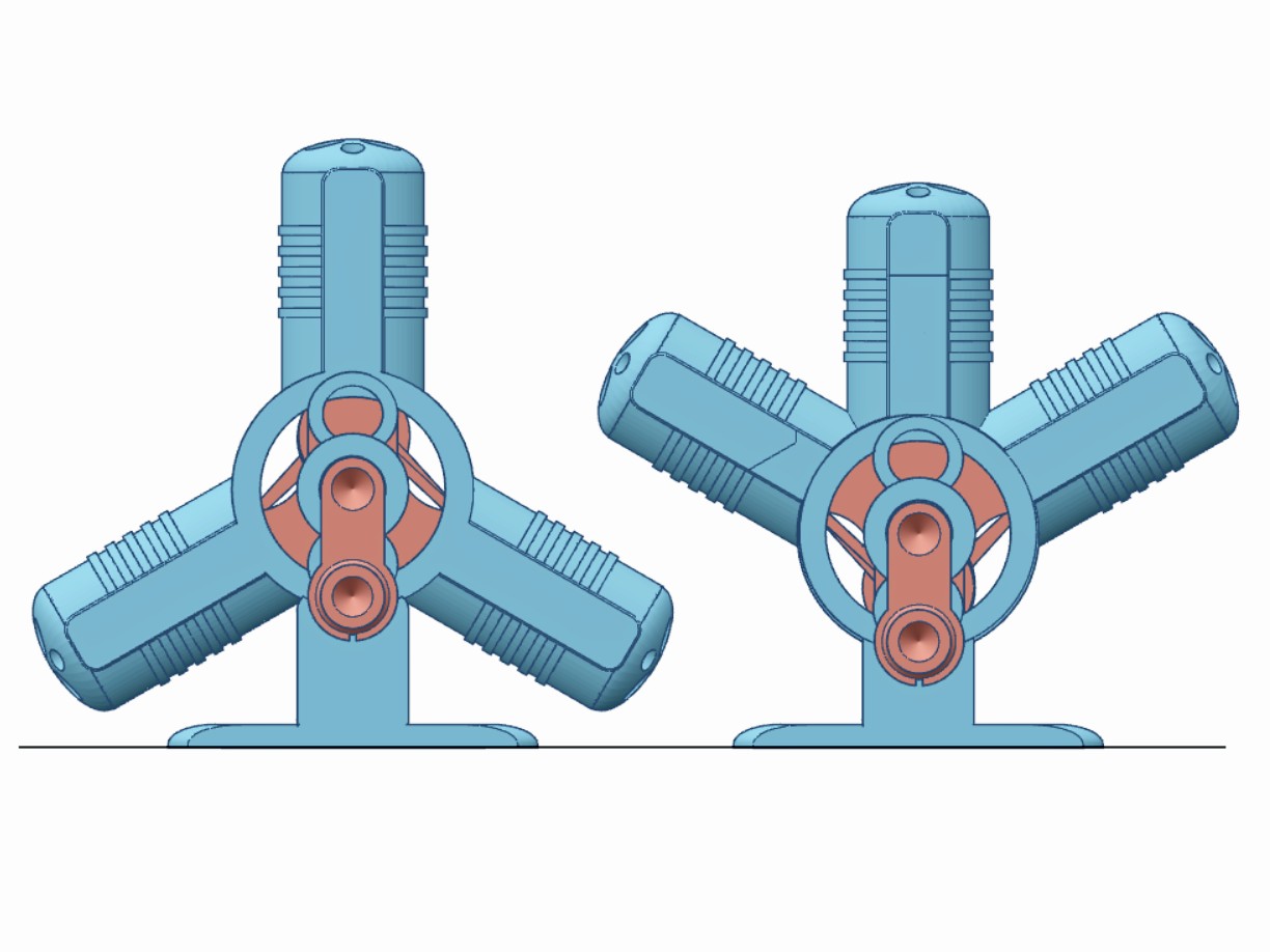 W3 and Y3 Radial Engine models by Bootjevaarder | Download free STL ...