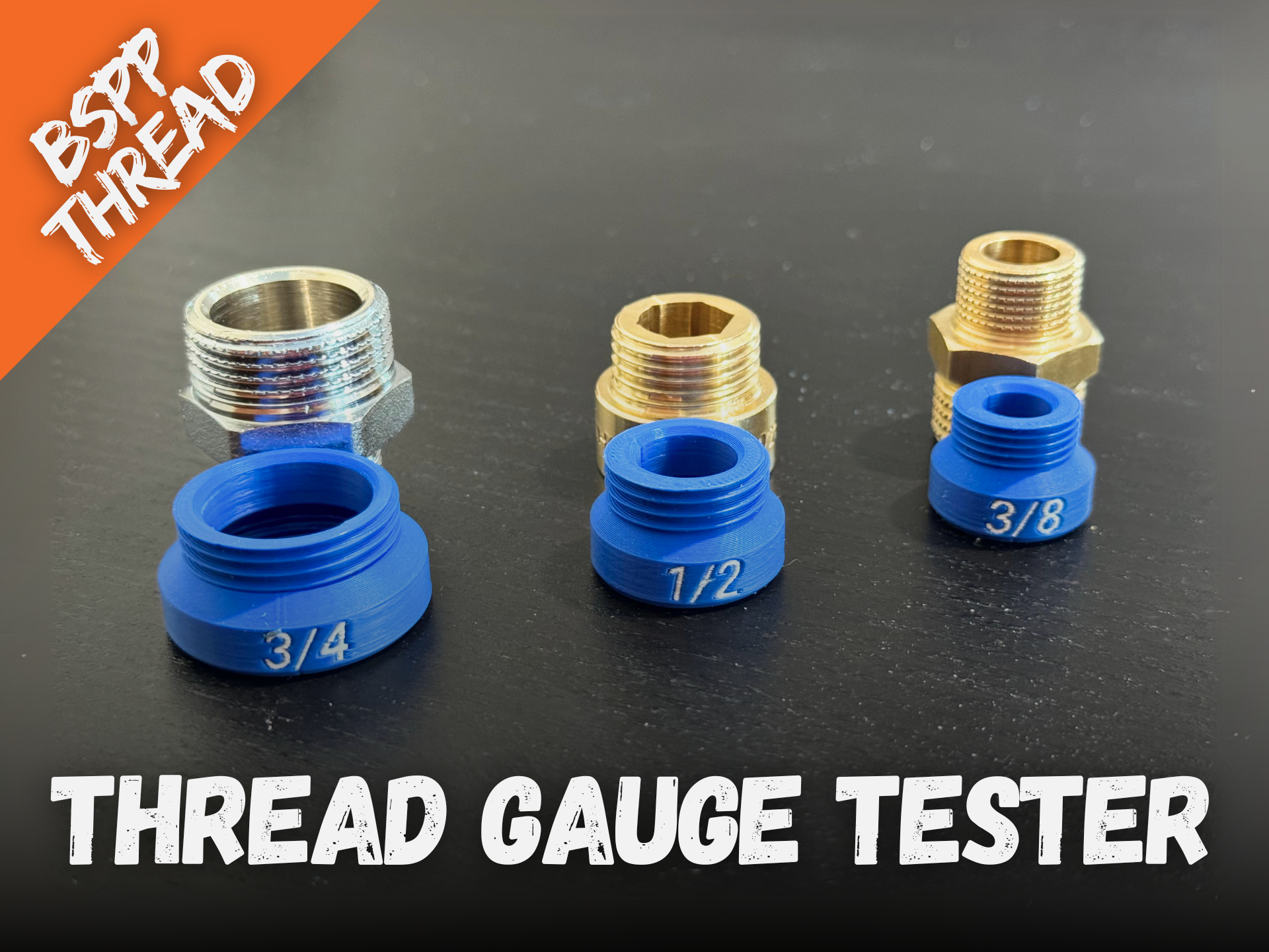 Thread Gauge Tester: A Handy Tool for Measuring BSPP Hydraulic Pipe ...