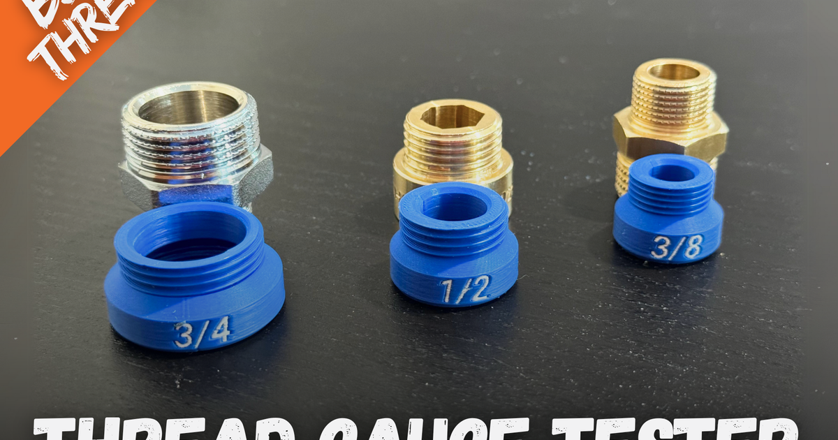 Thread Gauge Tester: A Handy Tool for Measuring BSPP Hydraulic Pipe ...