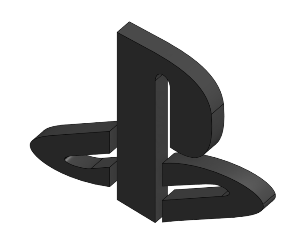 Playstation Logo by Printom | Download free STL model | Printables.com