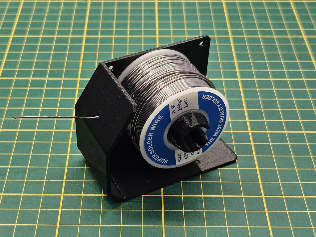 Solder iron spool holder for 35mm spools by Stanley | Download free STL ...