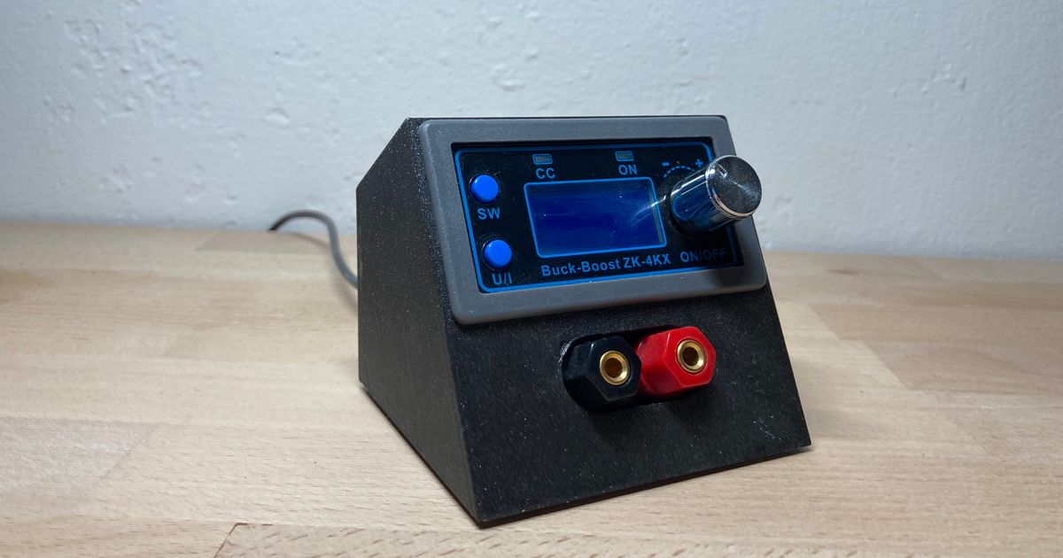 ZK-4KX Power Supply Case by Kryštof | Download free STL model ...