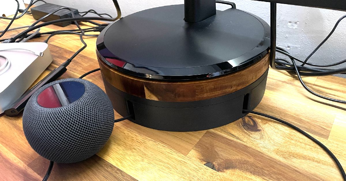 Monitor riser with cable management by Martin_au | Download free STL ...