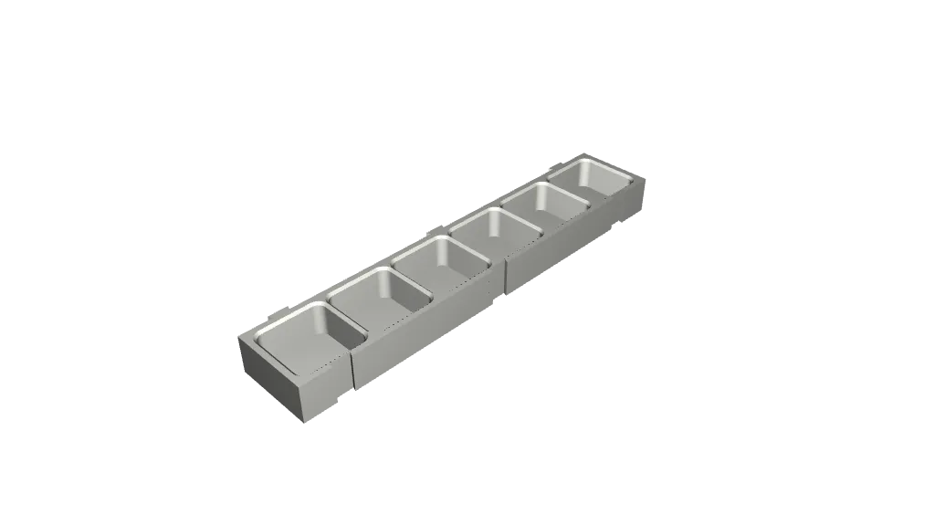 ArtDeco Acrylic Paint Organizer by PMP 3D | Download free STL model | Printables.com