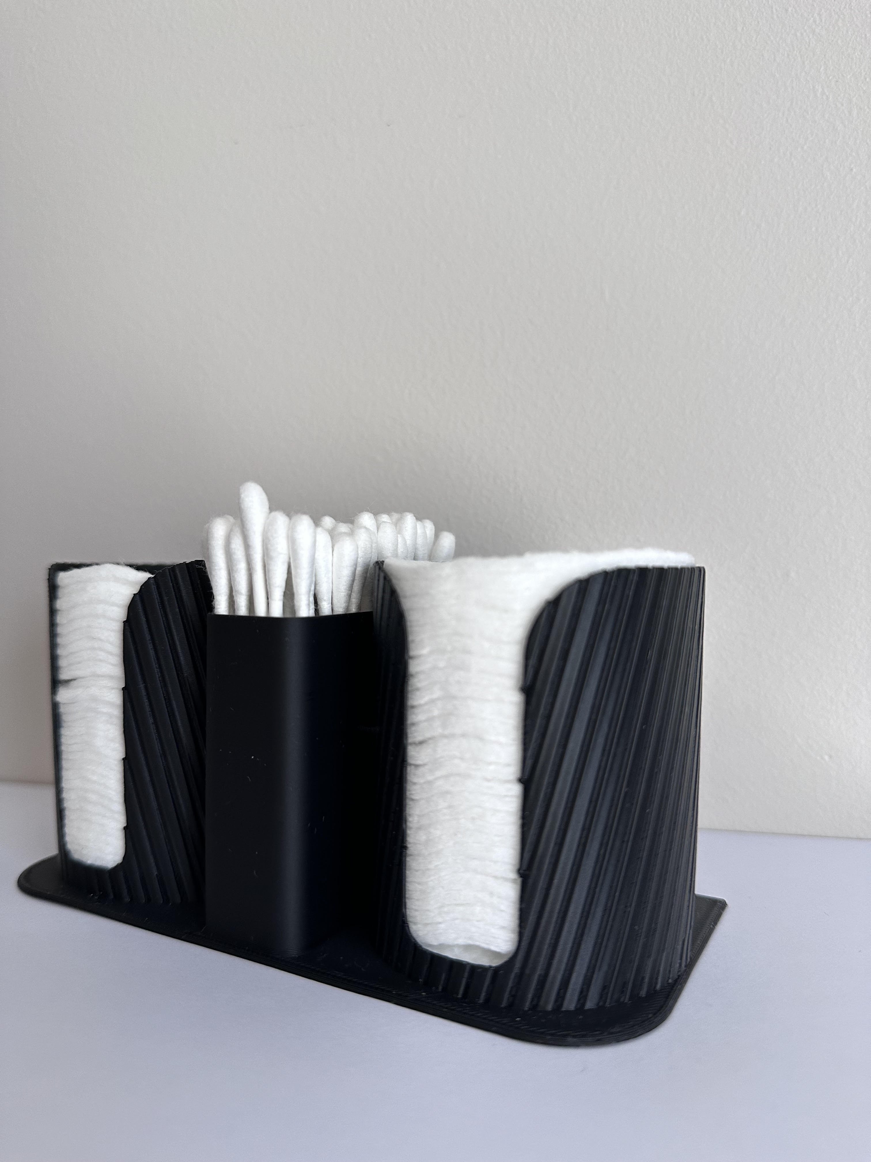 Cotton Buds and Pads Storage by GiantSerpent | Download free STL model ...