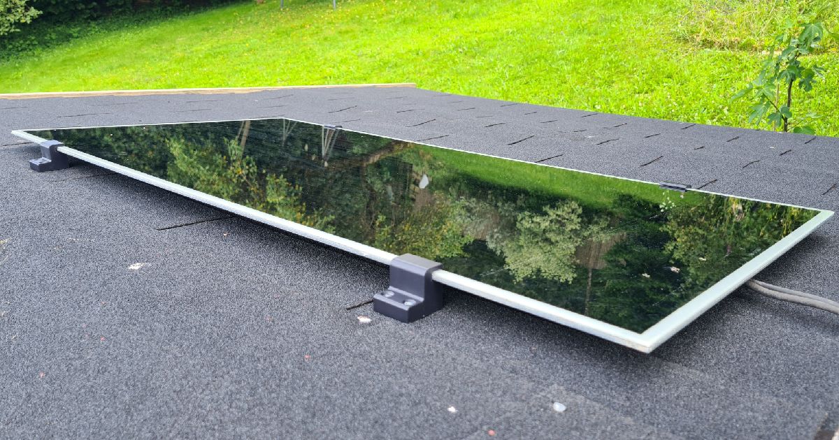 PV Panel Holder by SimonSchober | Download free STL model | Printables.com