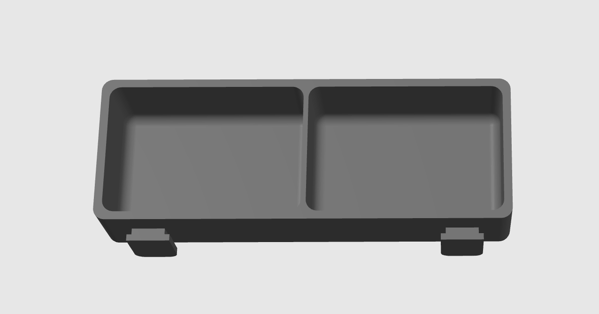 storage shelf large for ams riser v2 by Gettone | Download free STL ...