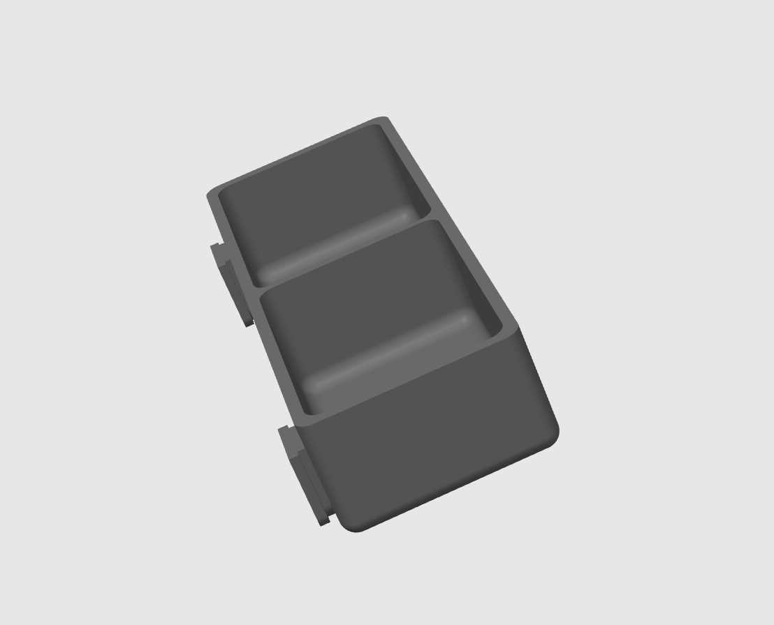 storage shelf large for ams riser v2 by Gettone | Download free STL ...