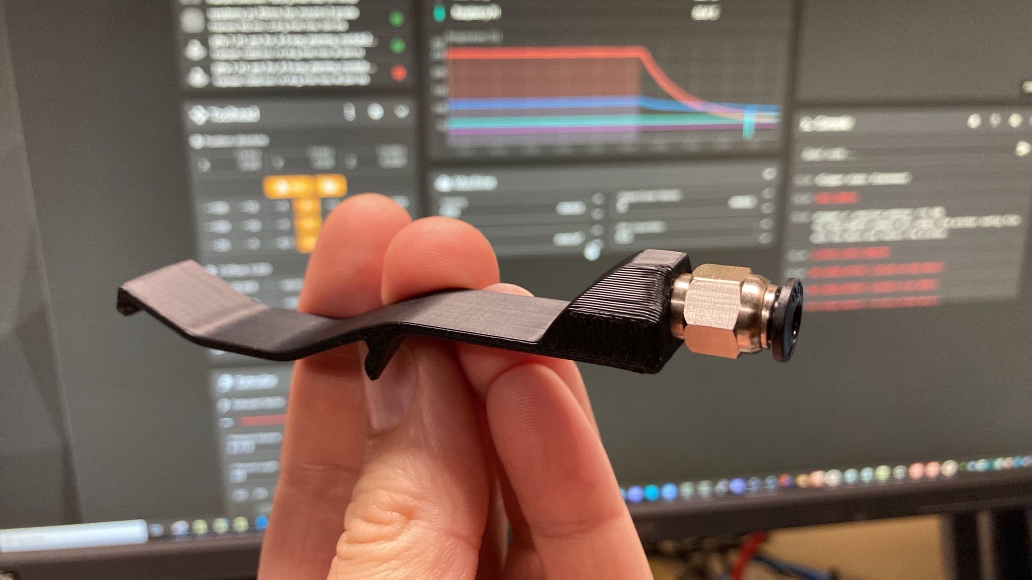 MMU3 Spool PTFE Holder with PC4M6 by smuk3d | Download free STL model ...