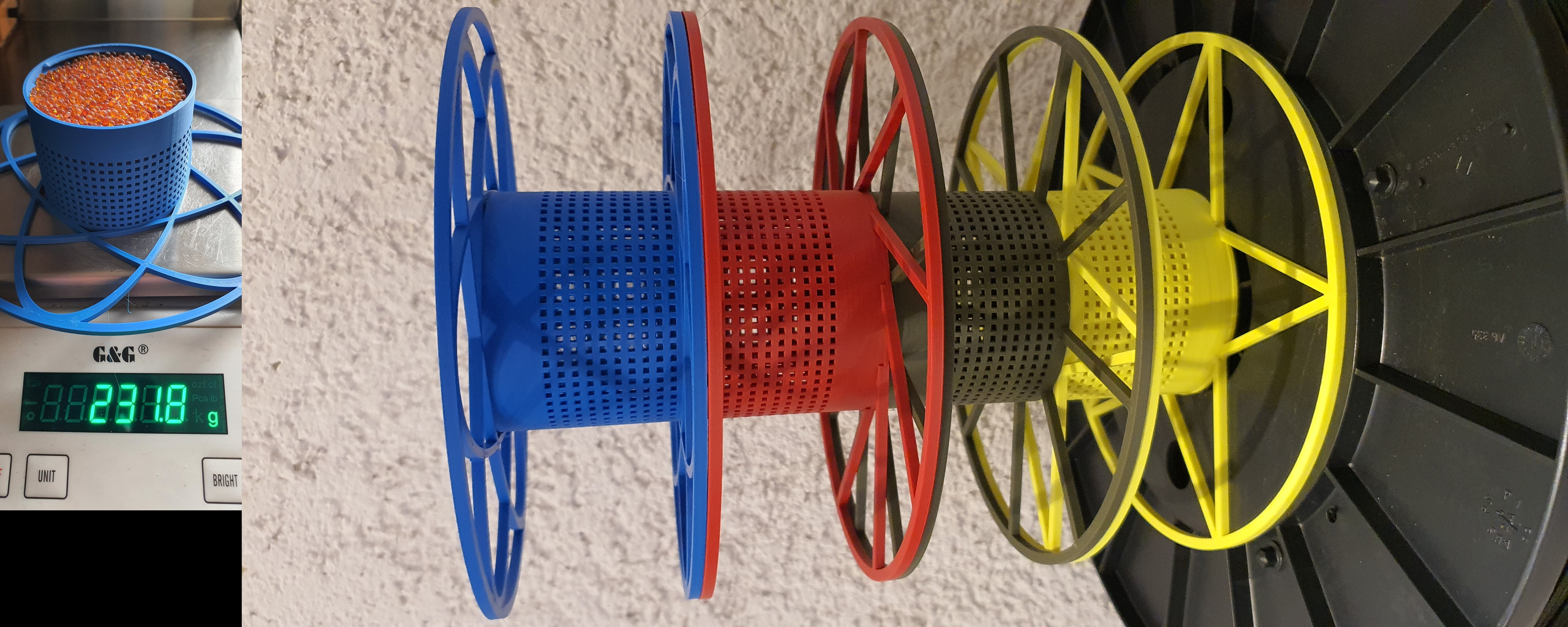 EasyDry AMS desiccant master spool #3 by yahbluez | Download free STL ...