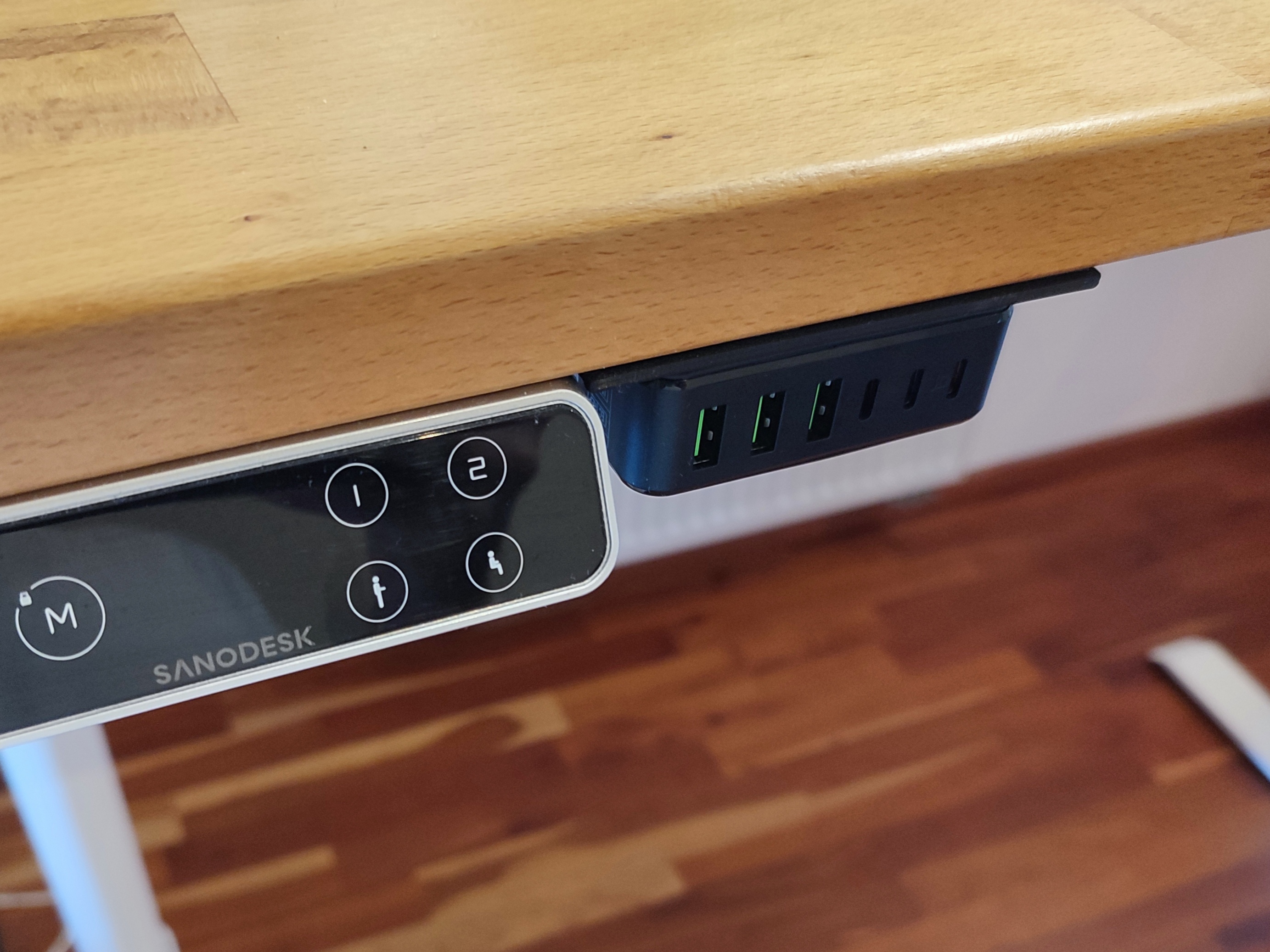 Desk Charger Zip Tie Mount by skankhunt42 | Download free STL model ...