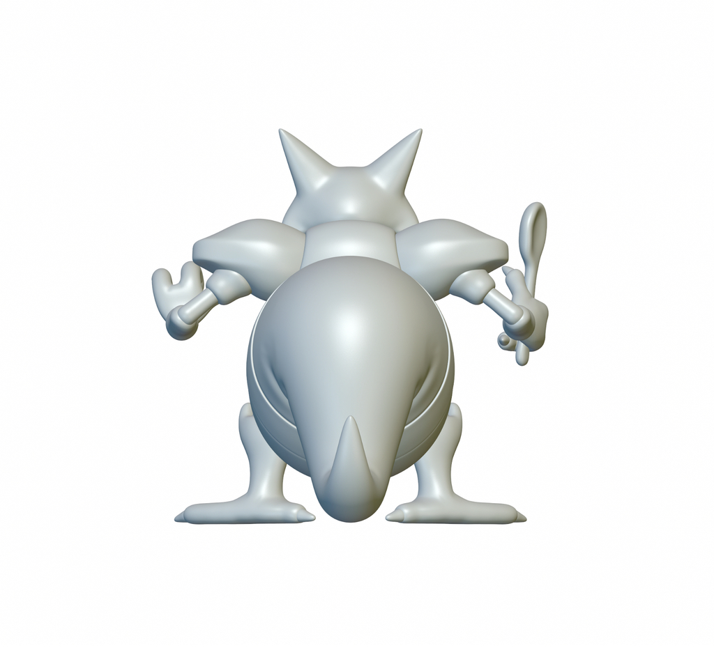 Pokemon Kadabra #64 - Optimized for 3D Printing by 3Dprint1UP ...