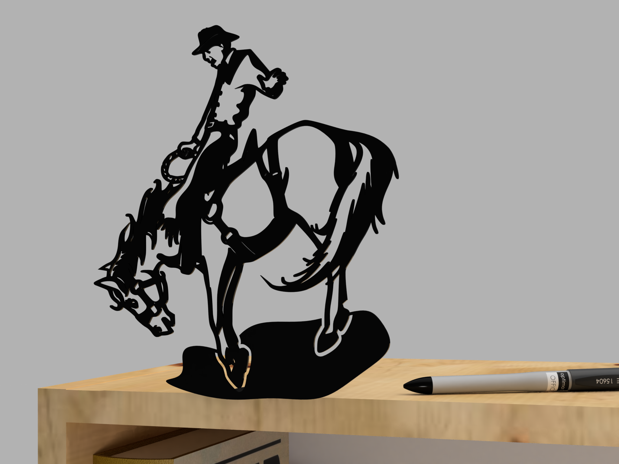 Western themed 2D prints by Joe | Download free STL model | Printables.com