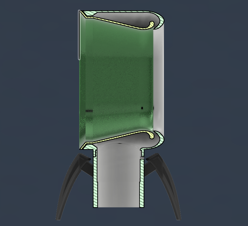 Baby Ducted BLDC Bladeless Dyson Multiplier Shroud by Kieran Devlin ...