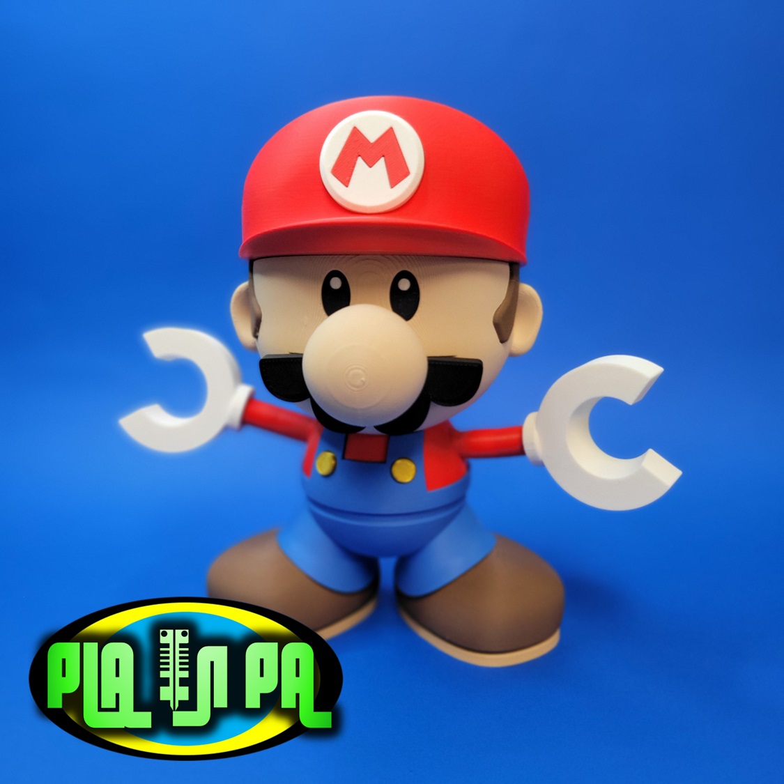 ARTICULATING TOY MINI MARIO MULTI PART by PLA-N-PA | Download free STL ...