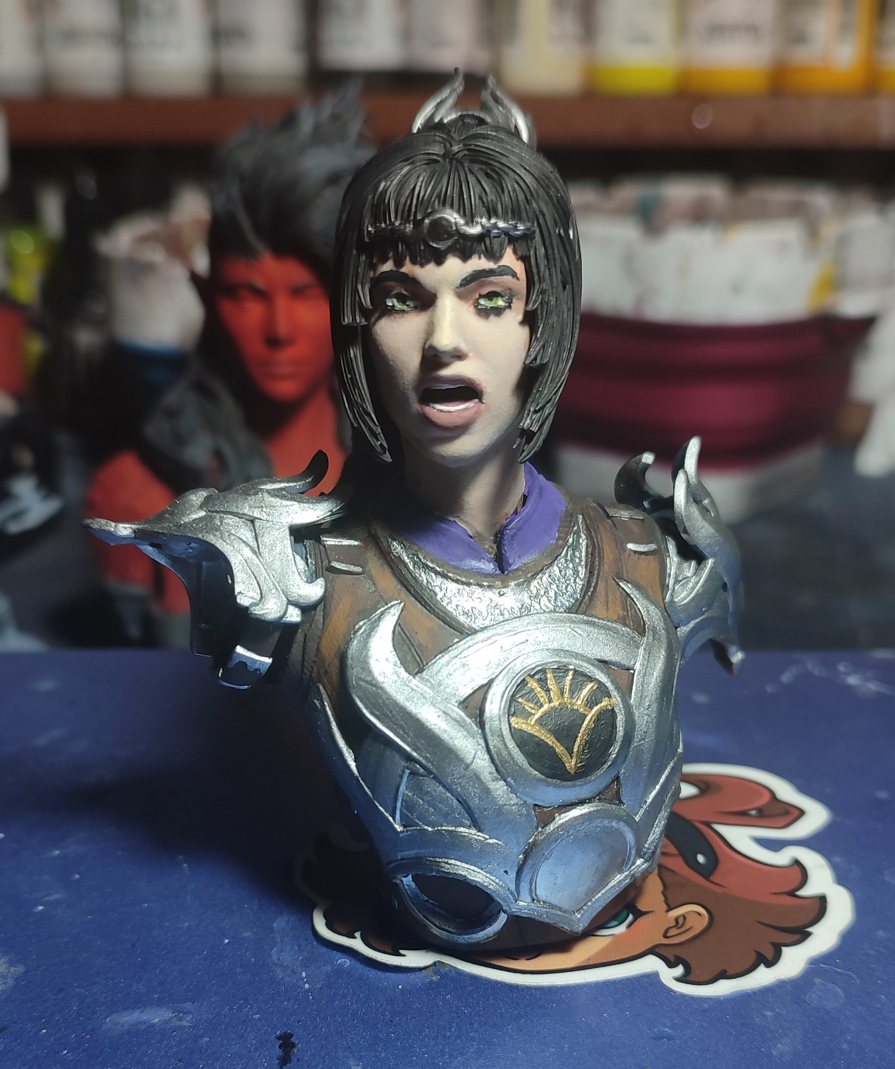 ShadowHeart Baldur's gate 3 BUST STL FILE | 3d PRINT FILE for the FANDOM by Kaizen Minis ...
