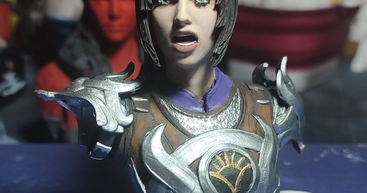 ShadowHeart Baldur's gate 3 BUST STL FILE | 3d PRINT FILE for the ...
