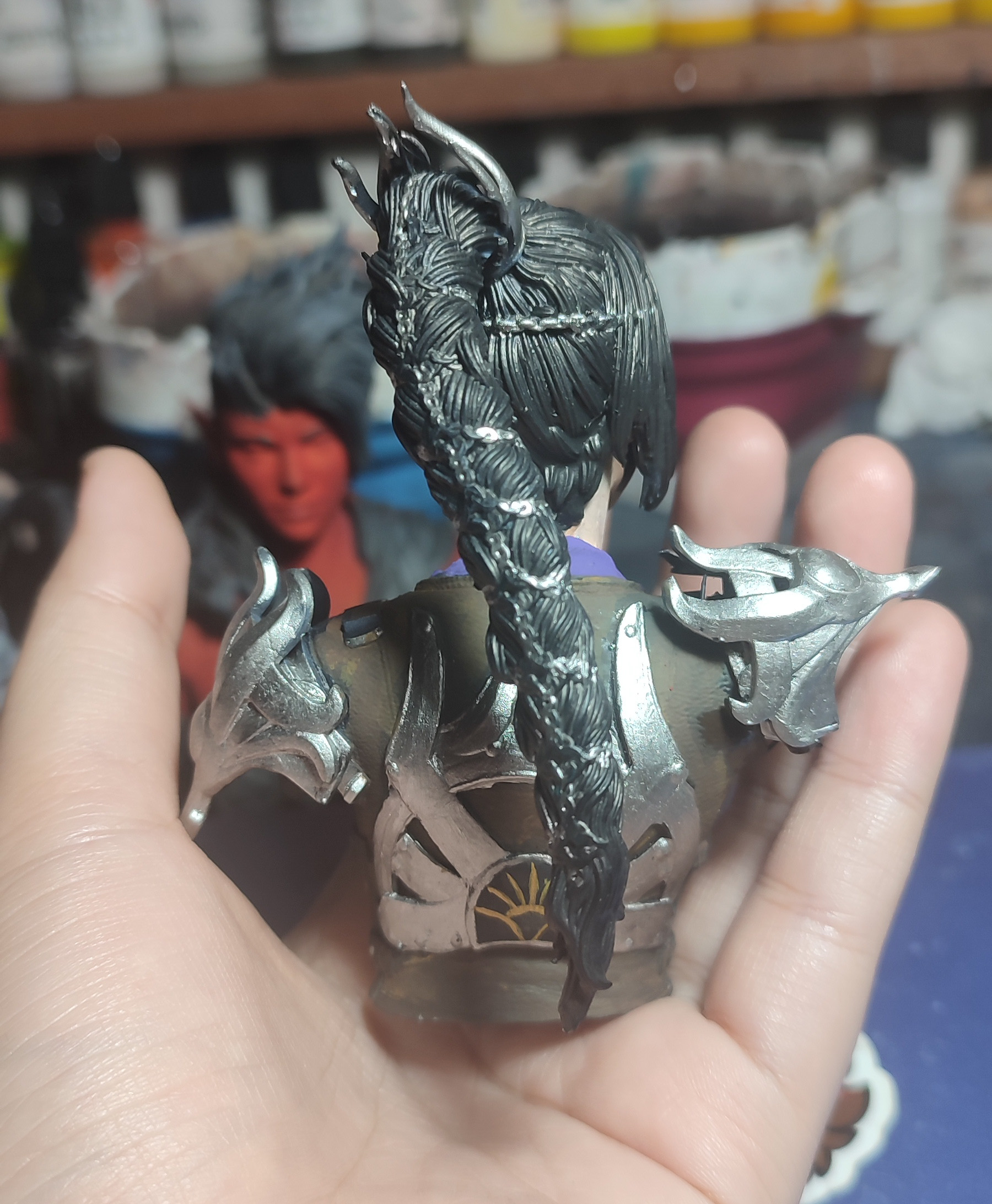 ShadowHeart Baldur's gate 3 BUST STL FILE | 3d PRINT FILE for the ...