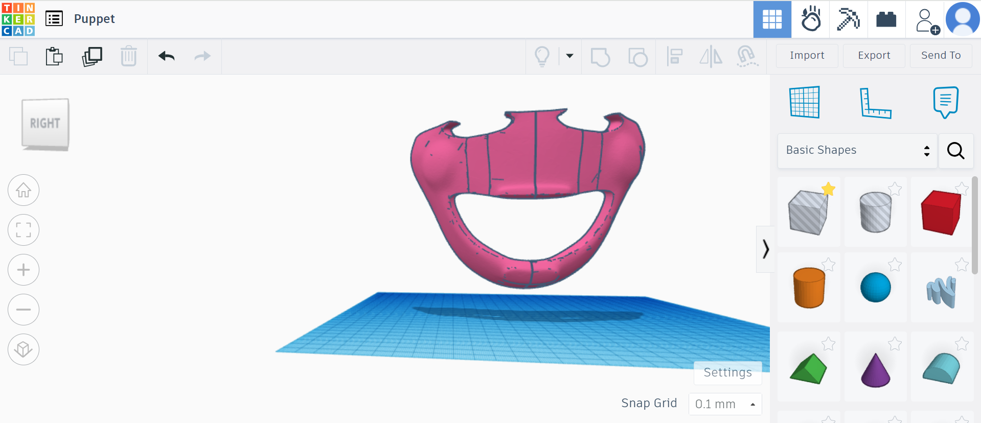 Marionette Remix (Model Split in Vertical Halves) by Cuppa Joe ...