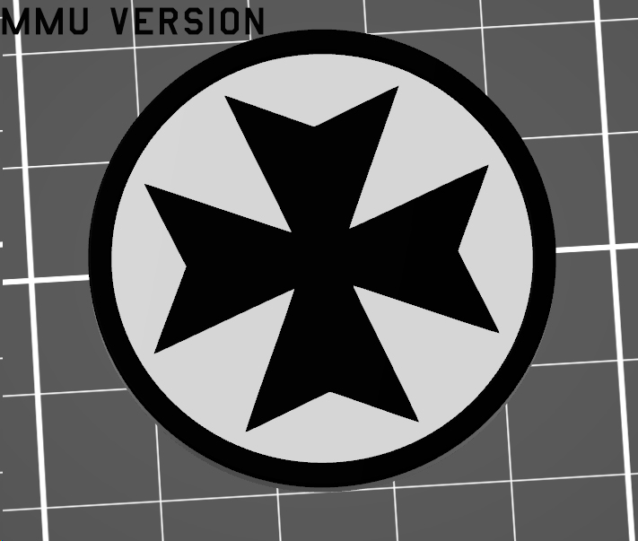 Warhammer 40k Black Templars Objective Marker plus MMU Version by ...