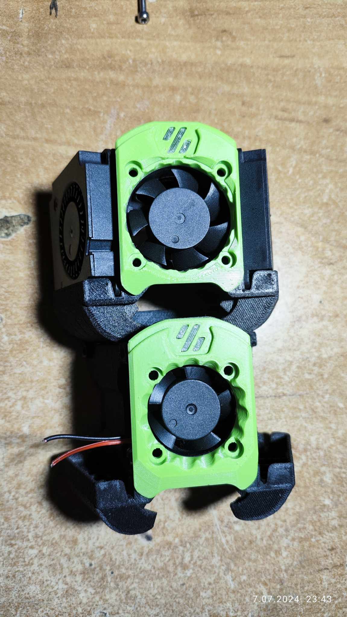 XOL - 3010 Hotend Fan - Rapido HF - Voron Logo by Ślimak | Download ...