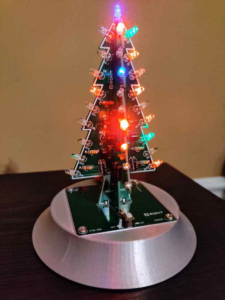 RGB LED Christmas Tree Stand by John U | Download free STL model ...