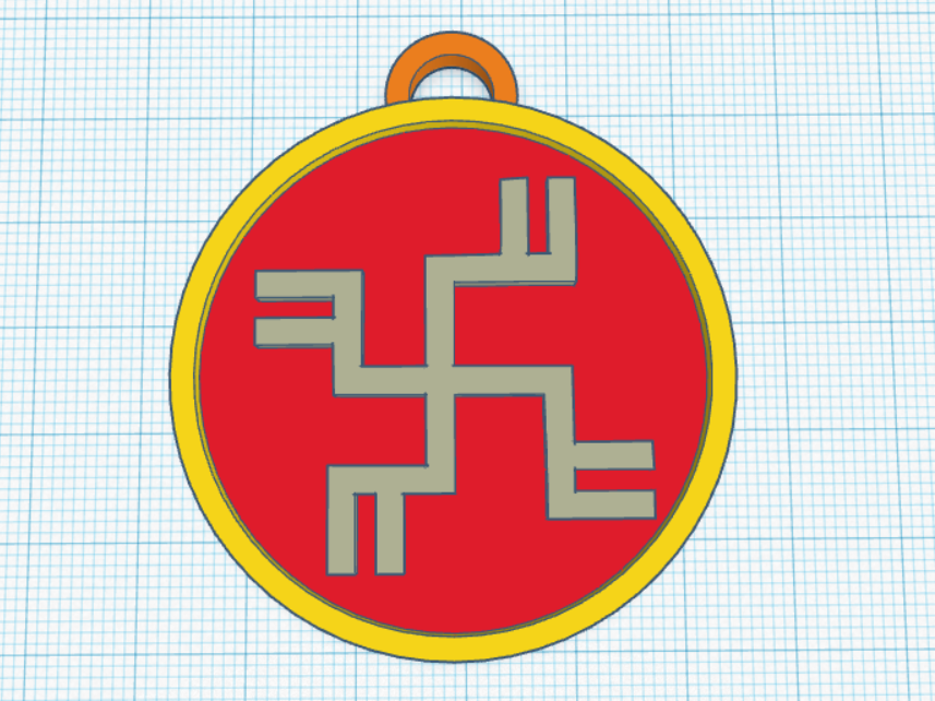 Medailony - Slovanské symboly 2 kulaté (Medallions - Slavic symbols 2 ...