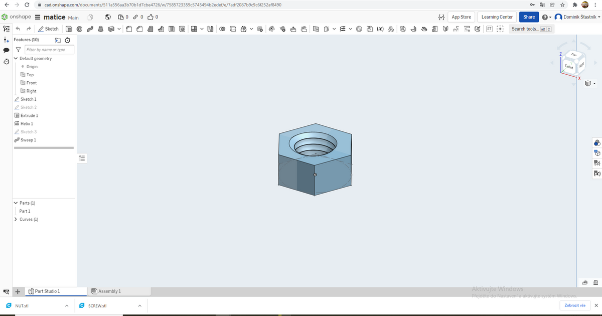 NUT by 3Dominik | Download free STL model | Printables.com