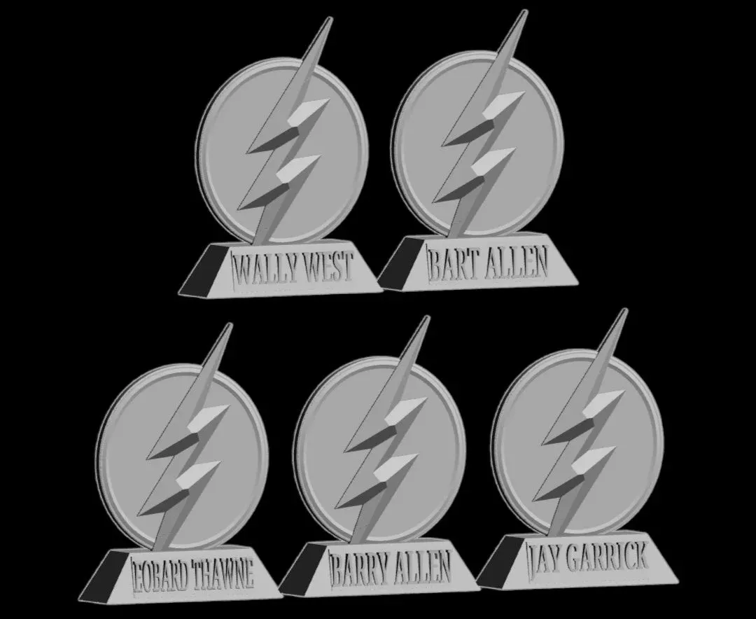 THE FLASH STATUE SET by NovaLabs3D | Download free STL model ...