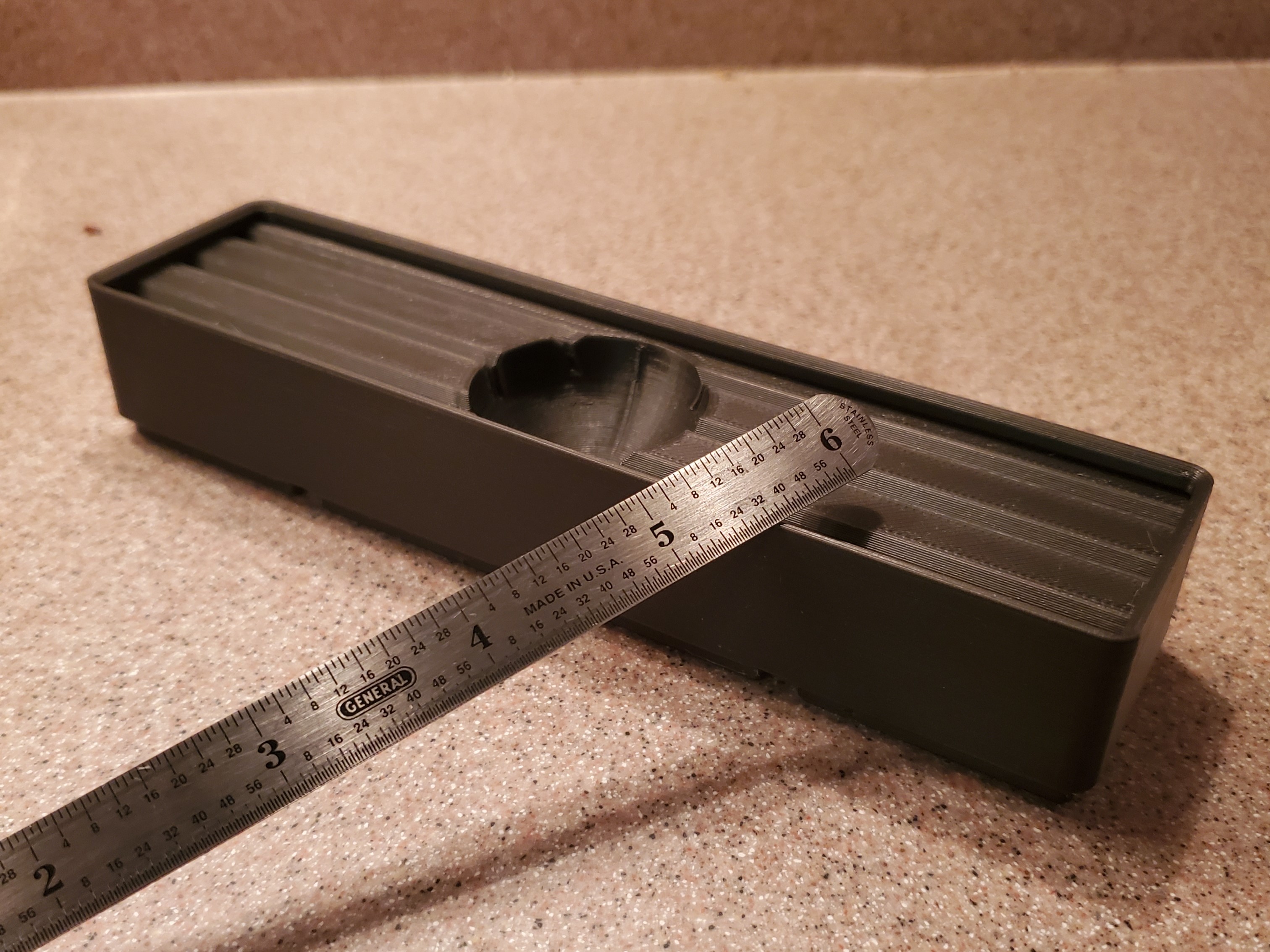 Gridfinity Metal Ruler Bin by ngonzal987 | Download free STL model | Printables.com