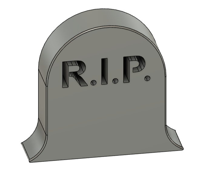 R.I.P. by deathkiller | Download free STL model | Printables.com
