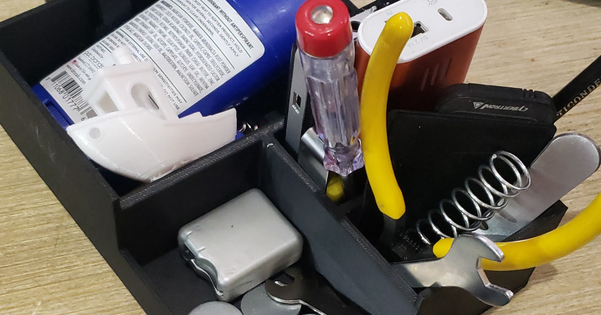 Random things organizer by weetart | Download free STL model ...