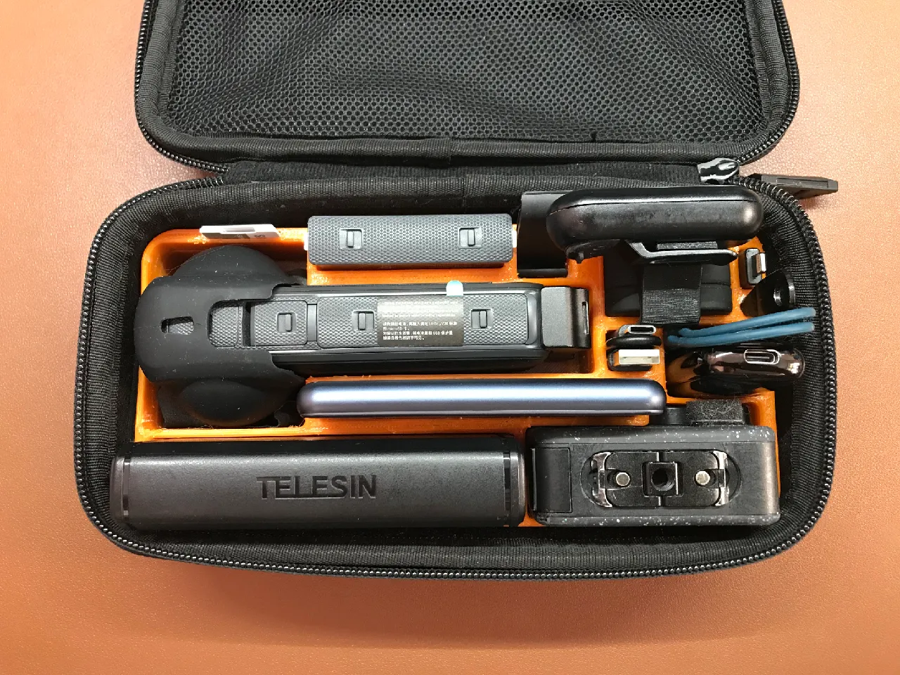 GoPro case insert for GoPro 11/12 and insta360 X4 ver.4 (updated on ...