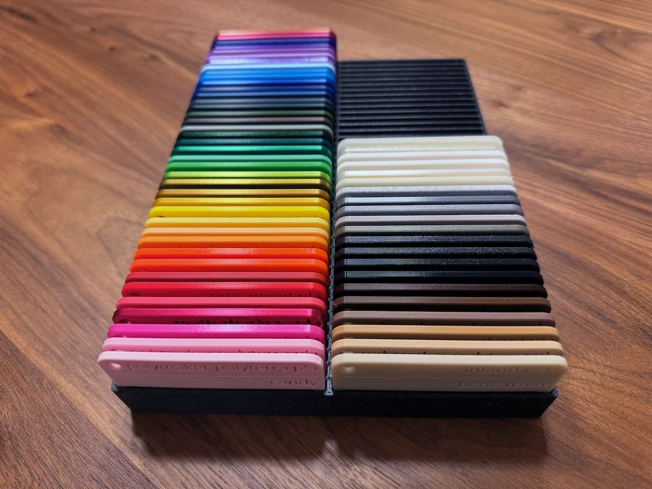 Holder for Filament Swatch Card with Label by Matt Cooper | Download ...