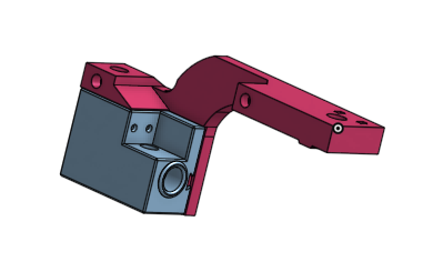 Redesigned straight line ERCF v2 coupler block and electronics bay by ...