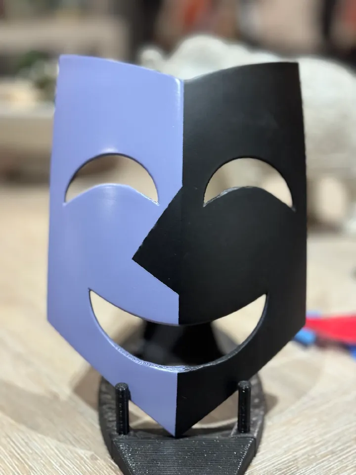 Dimentio Mask From Paper Mario by DeMamba Prints | Download free STL ...