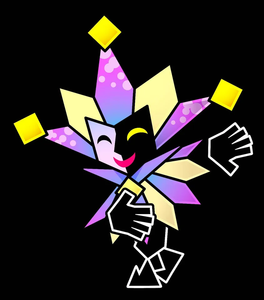 Dimentio Mask From Paper Mario by DeMamba Prints | Download free STL ...