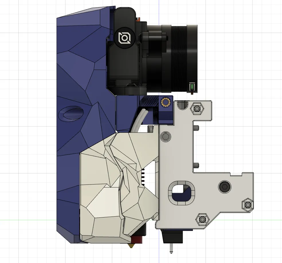Voron StealthBurner Mount for Biqu / BTT MicroProbe by djos_1475 ...
