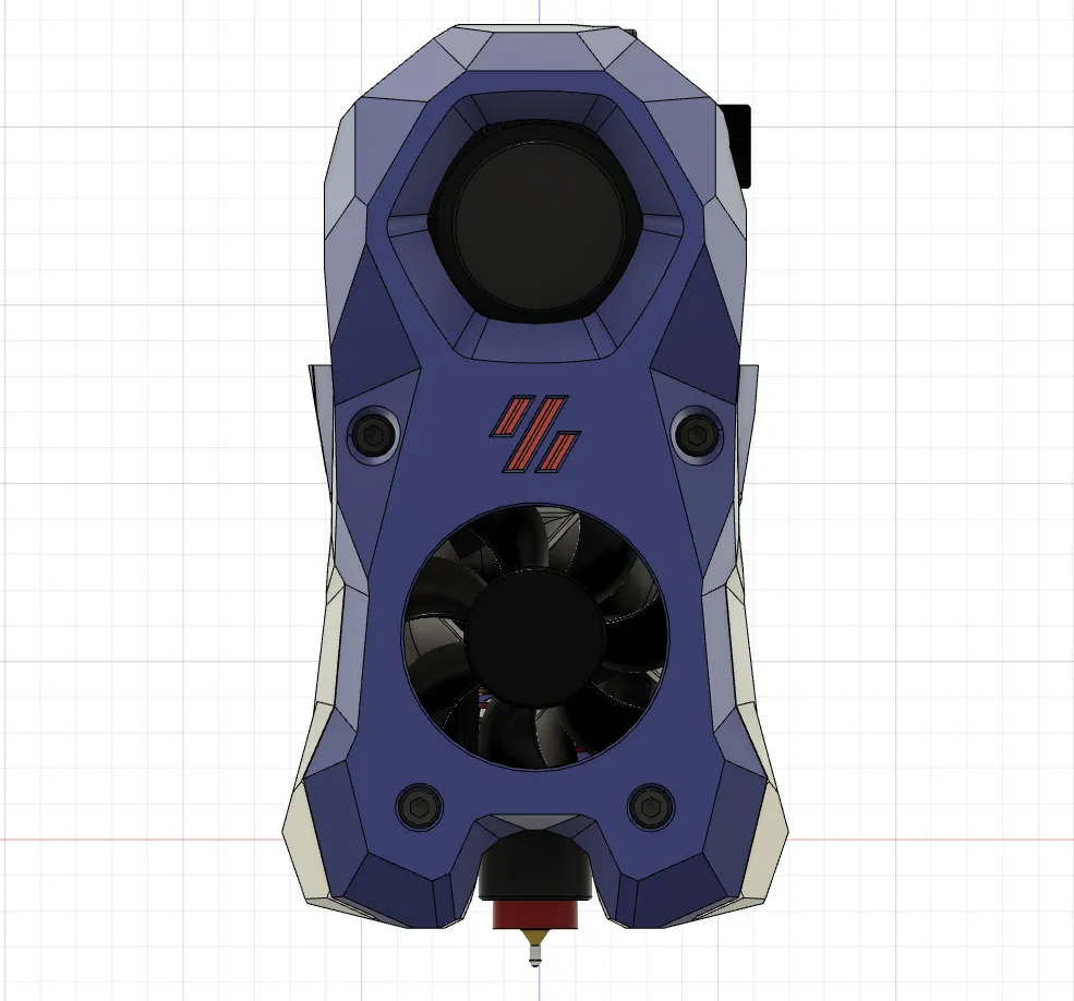 Voron StealthBurner Mount for Biqu / BTT MicroProbe by djos_1475 ...