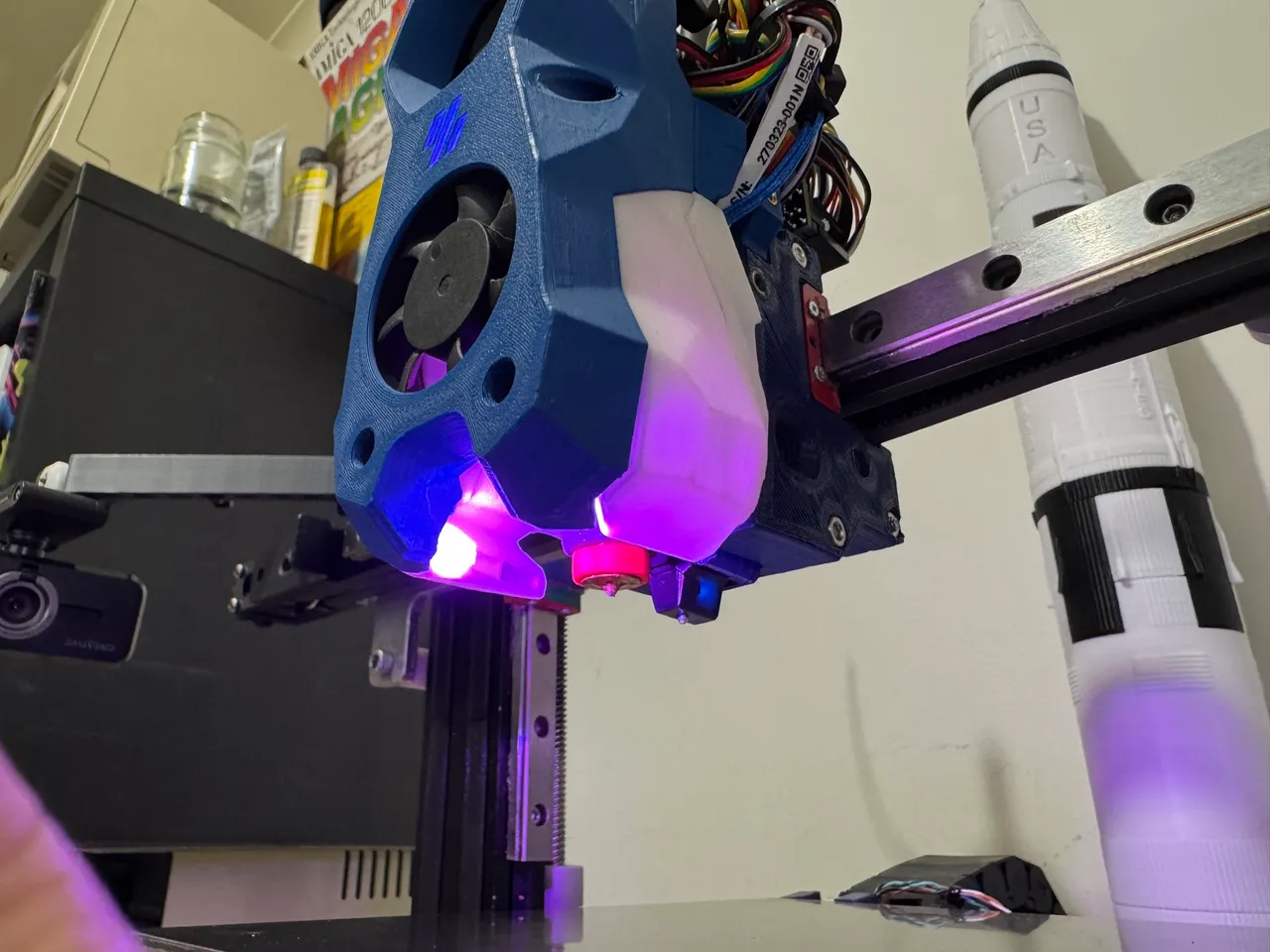Voron StealthBurner Mount for Biqu / BTT MicroProbe by djos_1475 ...
