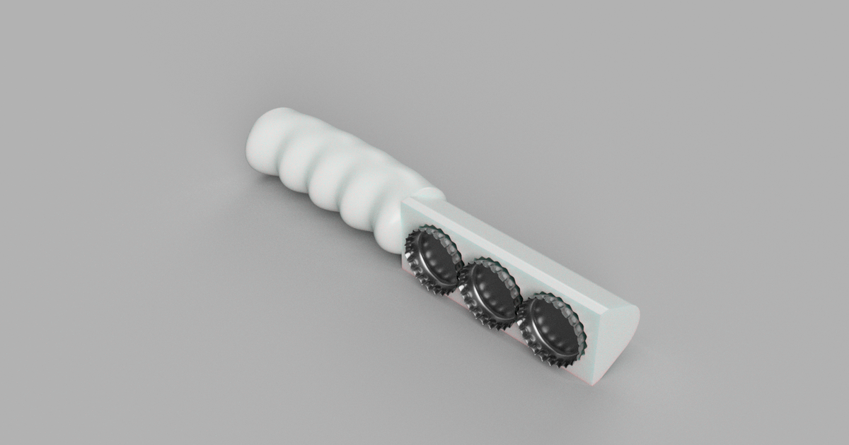 Fish scale remover by Nicolás del Valle | Download free STL model ...