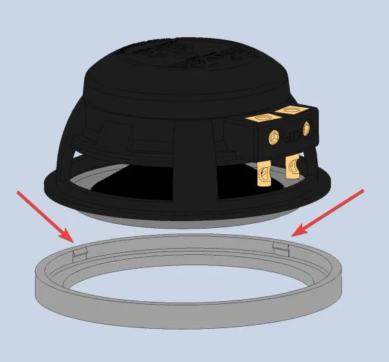 BRAX MATRIX GL2 COMPACT - Mounting Ring by Audiotec Fischer GmbH ...