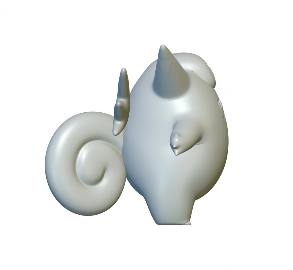 Pokemon Clefable #36 - Optimized for 3D Printing by 3Dprint1UP ...