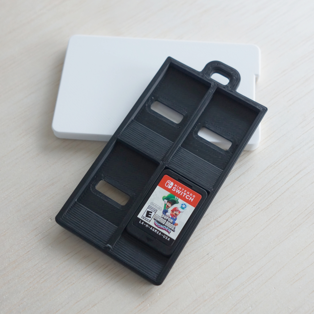 Minimalistic Card-sized Nintendo Switch Game Card Holder by TWB ...