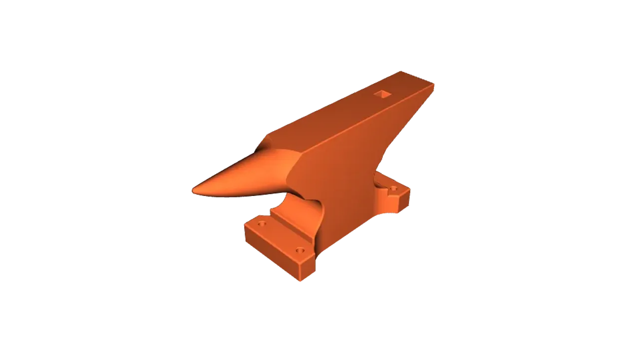 The Blacksmith Anvil by Michal Fanta | Download free STL model ...