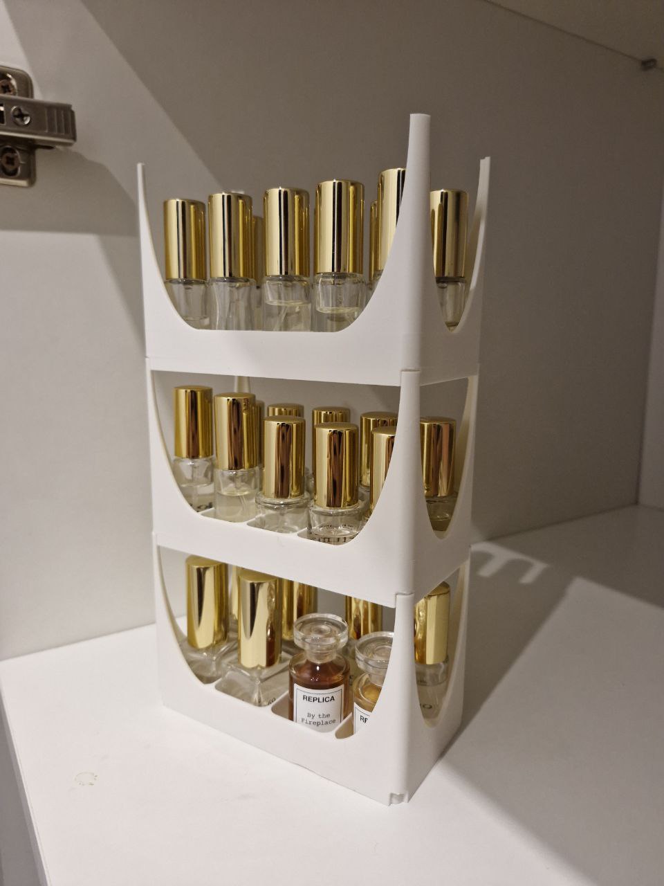 Stacked organizer for perfume testers by Gregory Sk | Download free STL ...